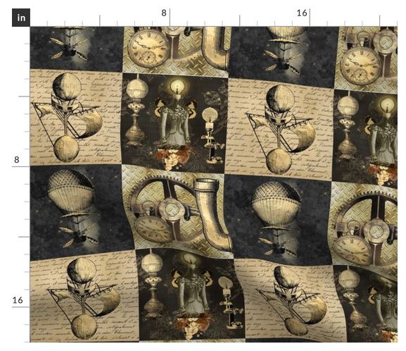 Steampunk Patchwork – Creative in Crafts